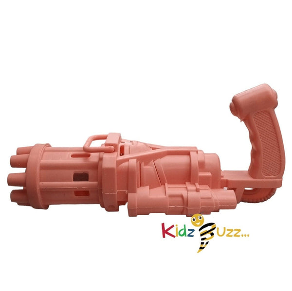 8 Holes Bubble Gatlling Gun | kidzbuzzz