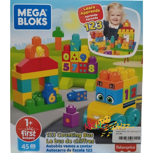Mega Bloks ABC Learning Train | kidzbuzzz