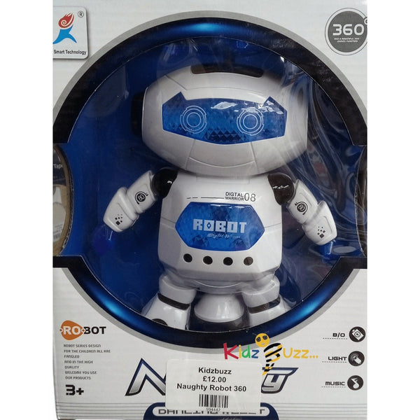 Naughty Dancing Robot 360 | kidzbuzzz