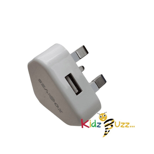 Single Plug Phone Charger | kidzbuzzz