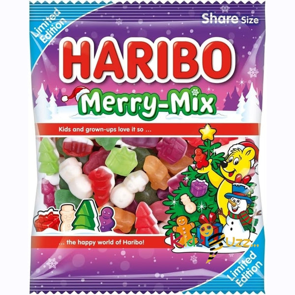 Haribo Merry Mix Share Bag 160g x 12Pcs Share Bags | kidzbuzzz