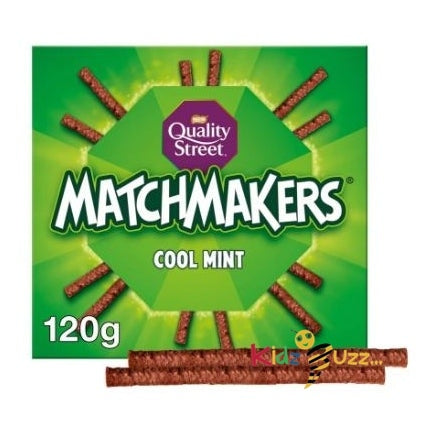 Quality Street Matchmakers Cool Mint Chocolate Box 120g X 3 | kidzbuzzz