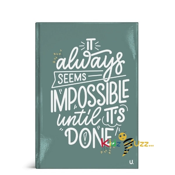 Quote A5 Hardback Notebook (PACK OF 3) | kidzbuzzz