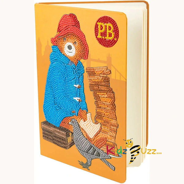 Paddington Bear -Having A Picnic Crystal Art Notebook | kidzbuzzz