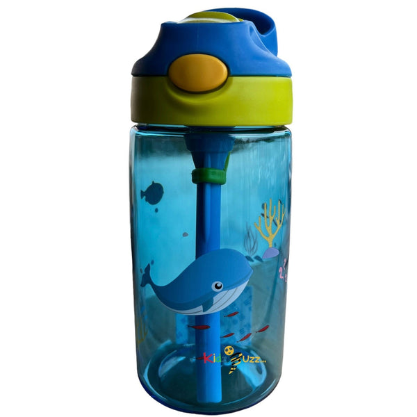 Blue Whale Water Bottle 480ml | kidzbuzzz