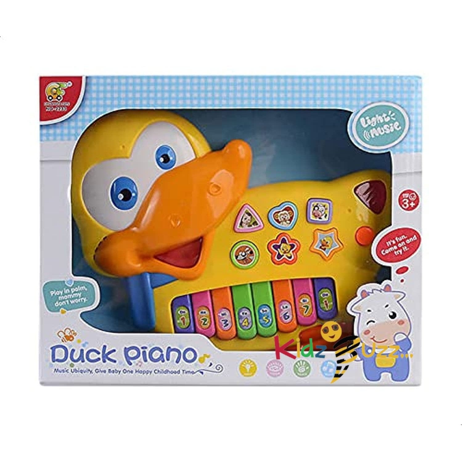 Musical Duck Piano Toy | kidzbuzzz