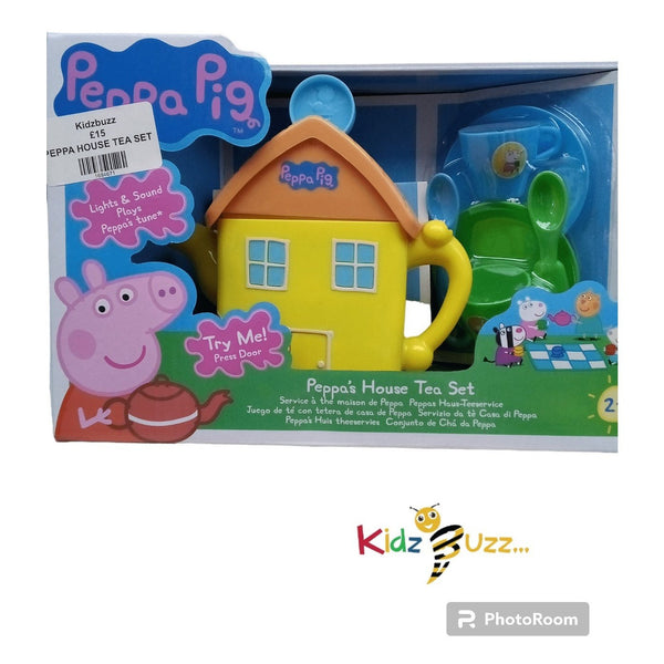 PEPPA HOUSE TEA SET | kidzbuzzz