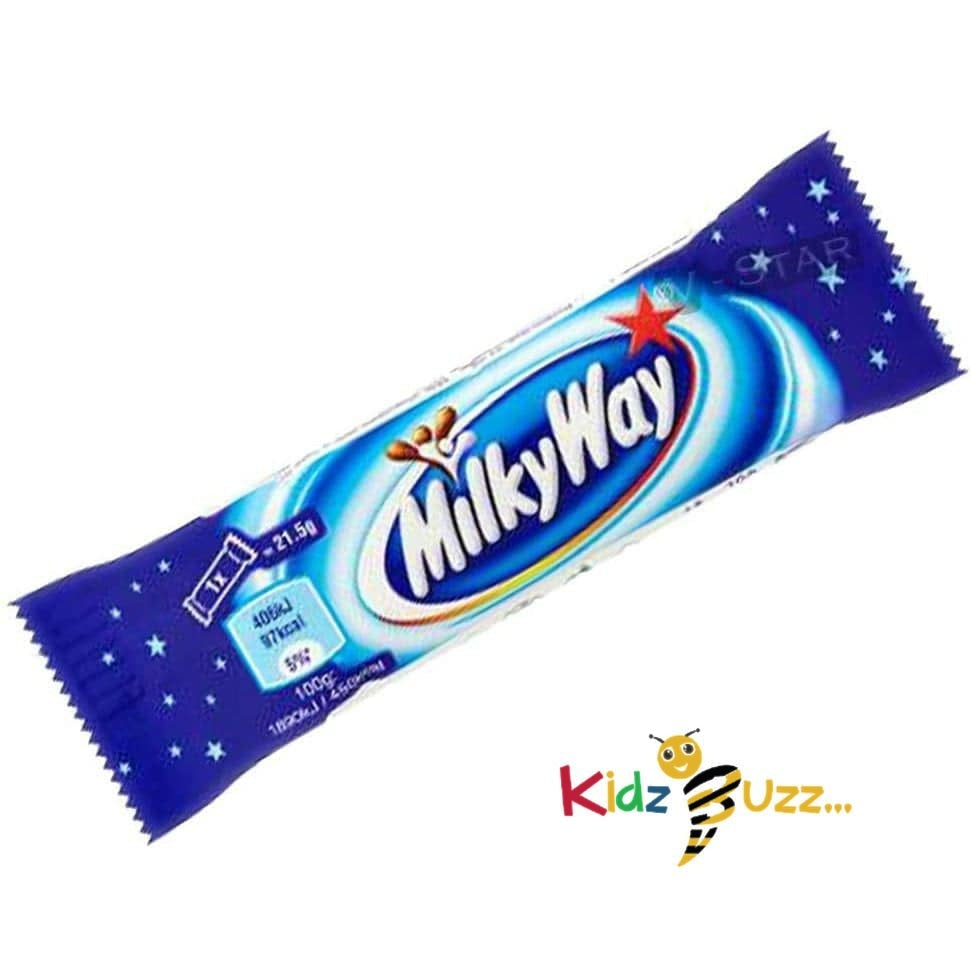 MILKY WAY Chocolate 56 x 21.5g Chocolate Bars | kidzbuzzz
