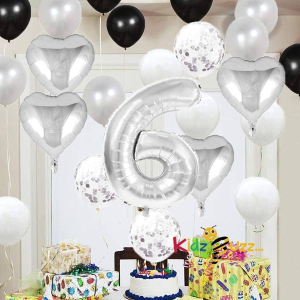 Sweet 6th Birthday Balloon | kidzbuzzz