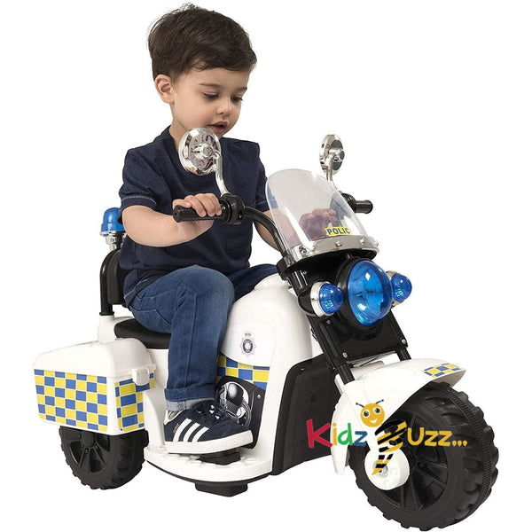 6V Electronic Police Trike Motorcycle