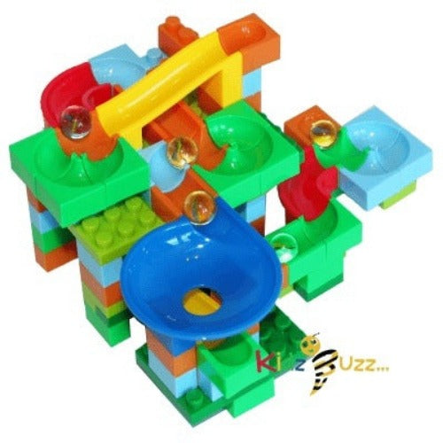 Diy Rolling Ball Block Games 98Pcs Toy For Kids | kidzbuzzz
