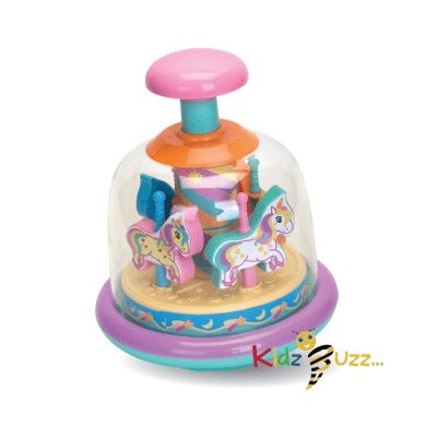 Spinning Unicorn Merry-Go-Round Toy For Kids | kidzbuzzz